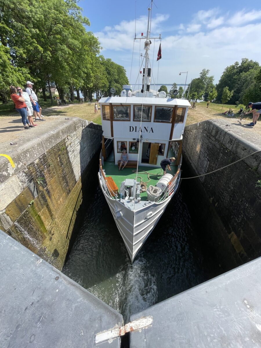 MS Diana Cruise On The Gota Canal In Sweden